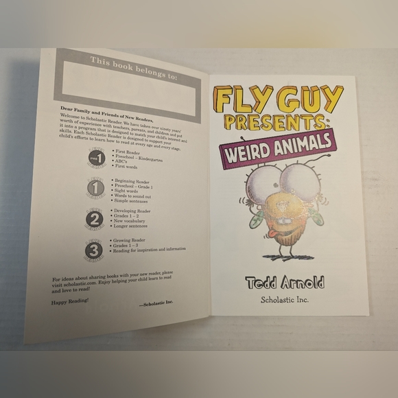 Scholastic | Accents | Fly Guy Presents Weird Animals Scholastic ...